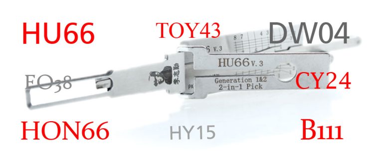 About Original Lishi Tools | Original Lishi Tools